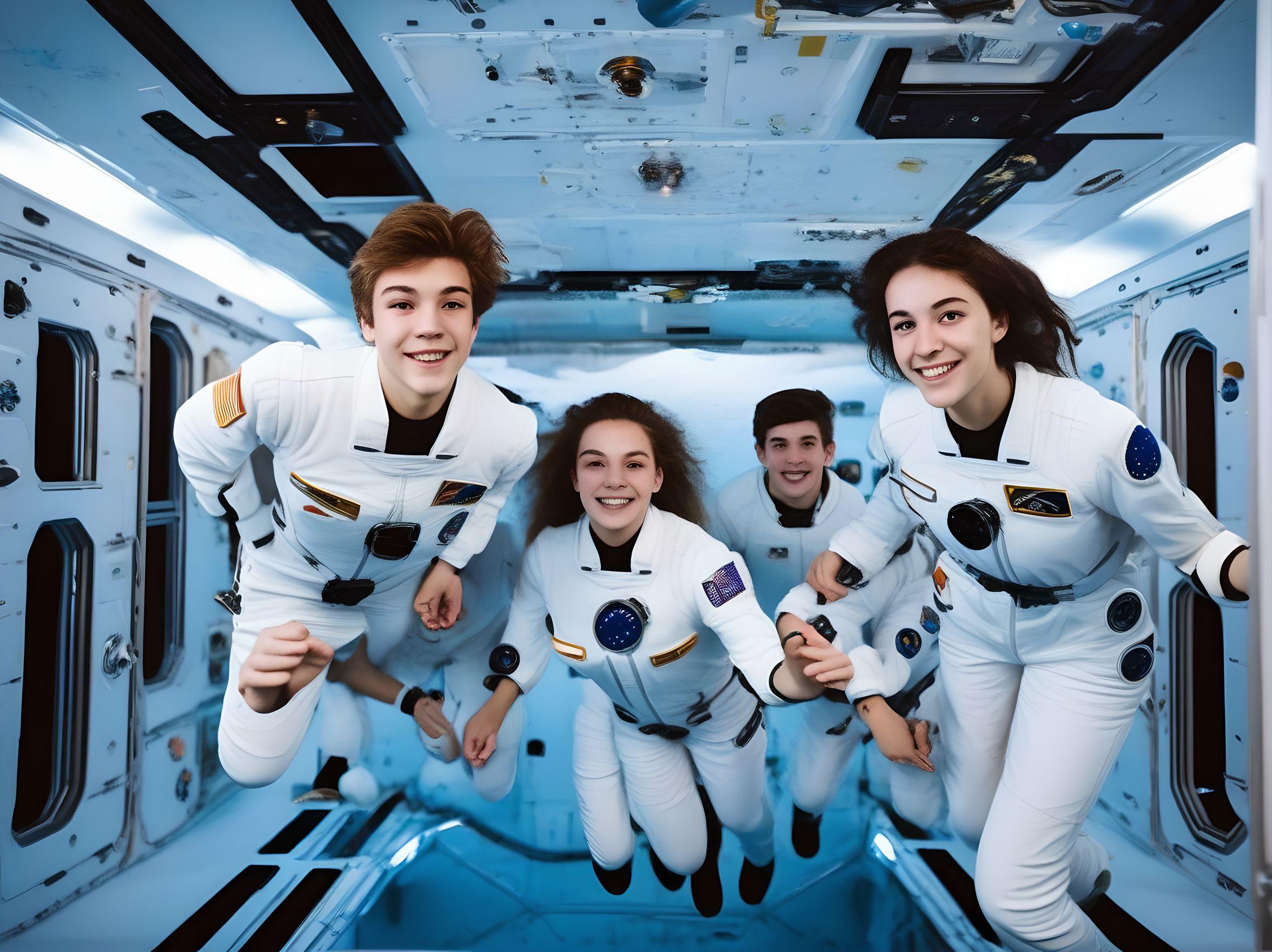 The Space Station. Space Cadet Academy 2 — Chapter 7 | by Robert G ...