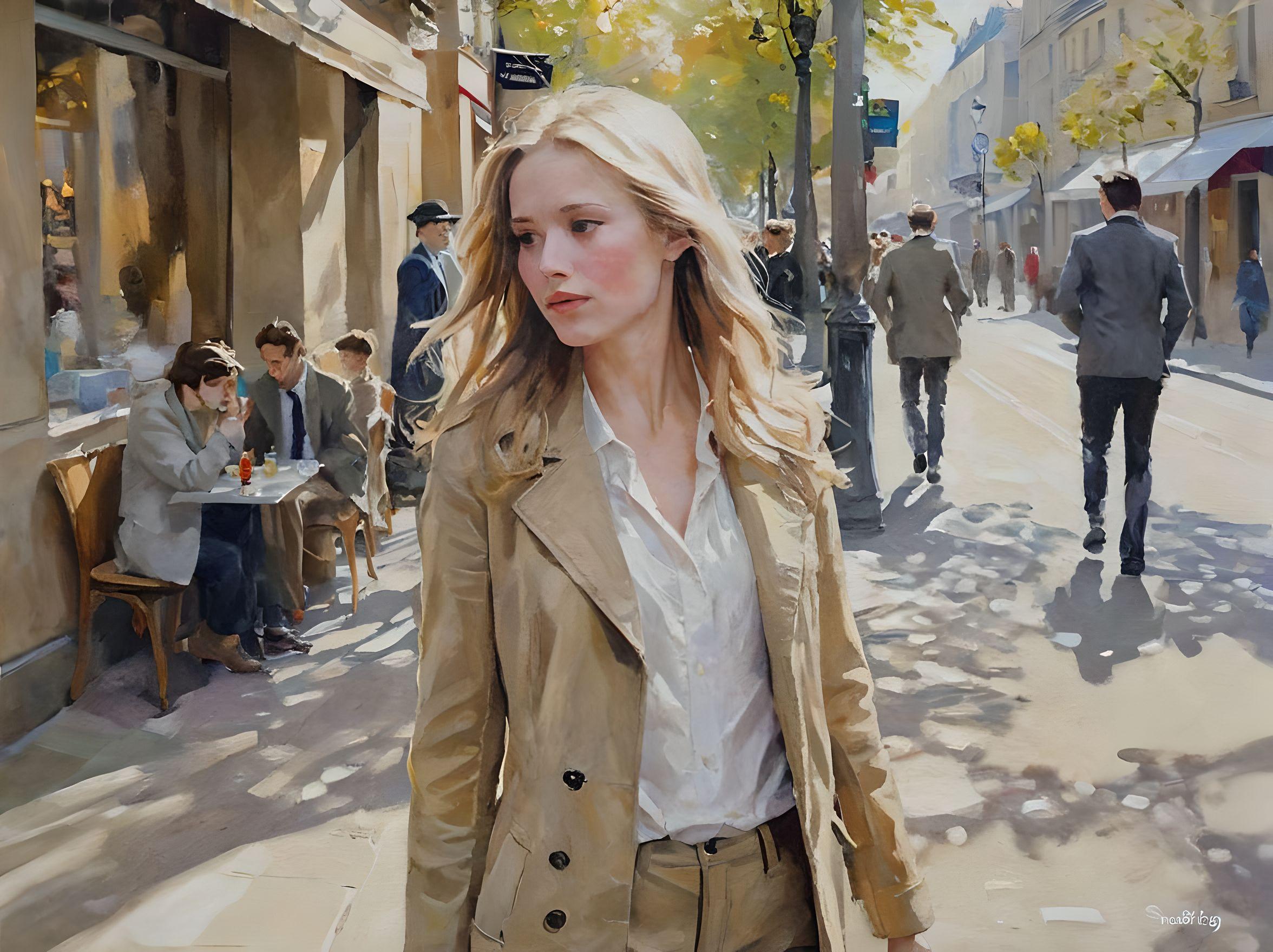 Sophie and Grayson meet in Paris. Chapter 1 | by Robert G. Longpré [he ...